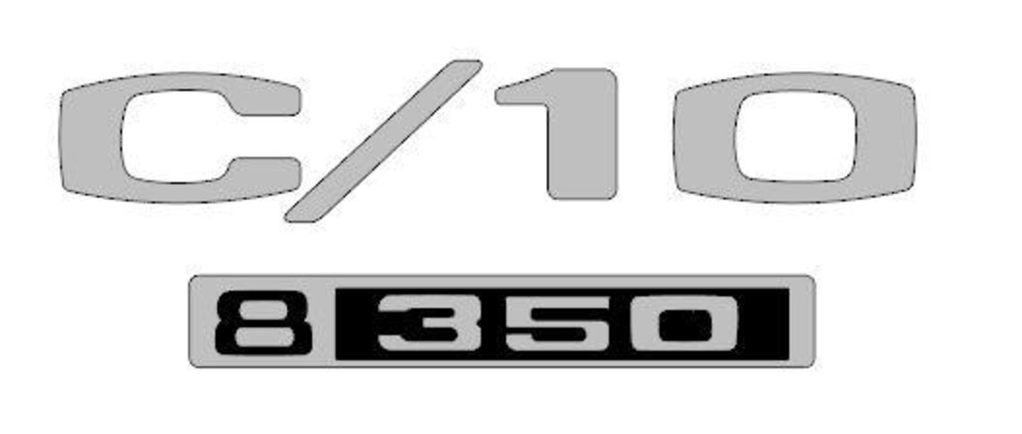 1970 Chevy C/10 Truck "blueprint Drawing" Unframed Color Poster Print ...