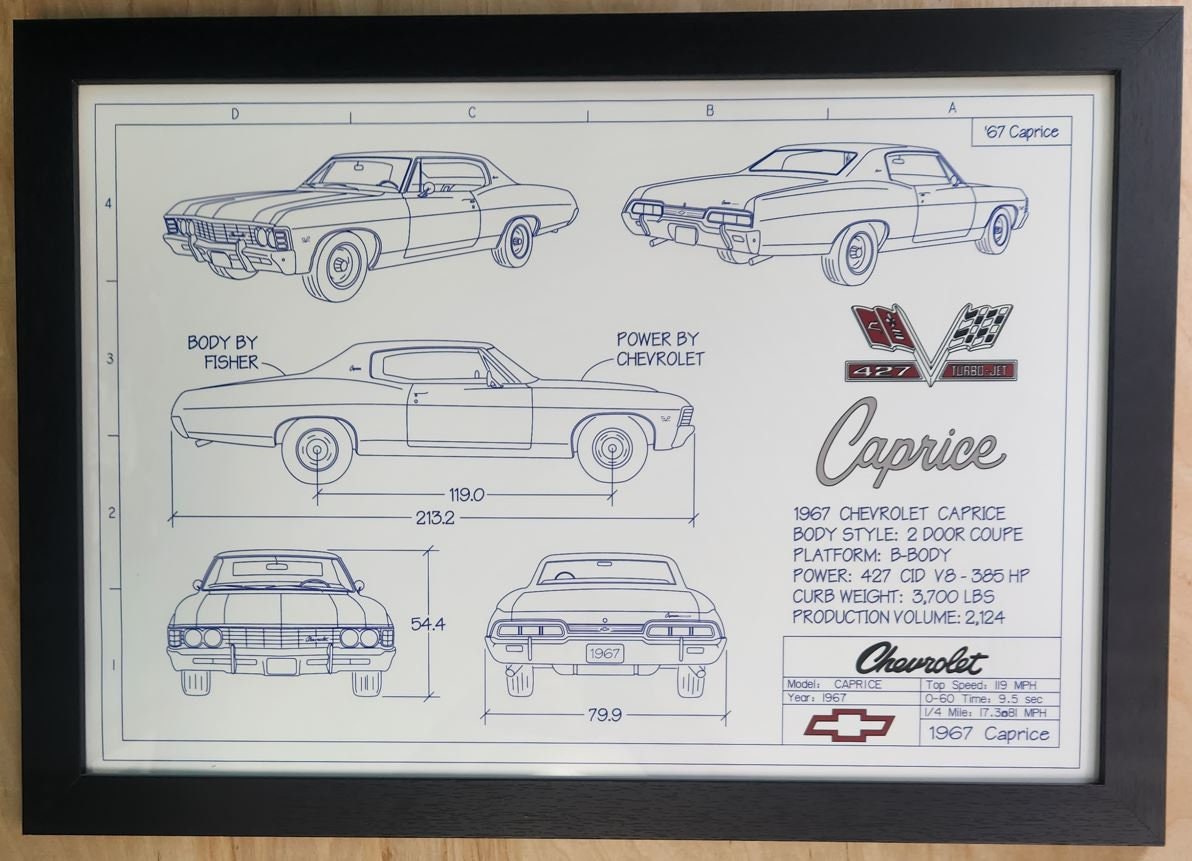 Chevy Caprice Blueprint