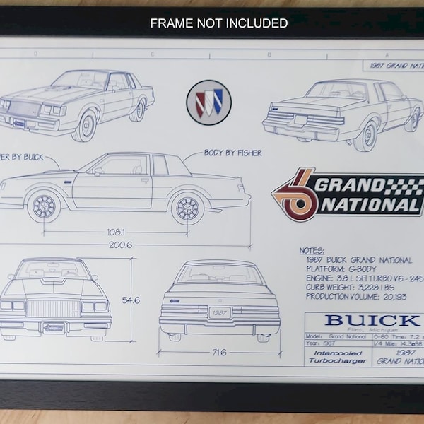 Buick Gnx - Etsy