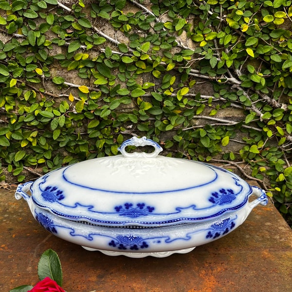 Flow Blue Dish - Etsy