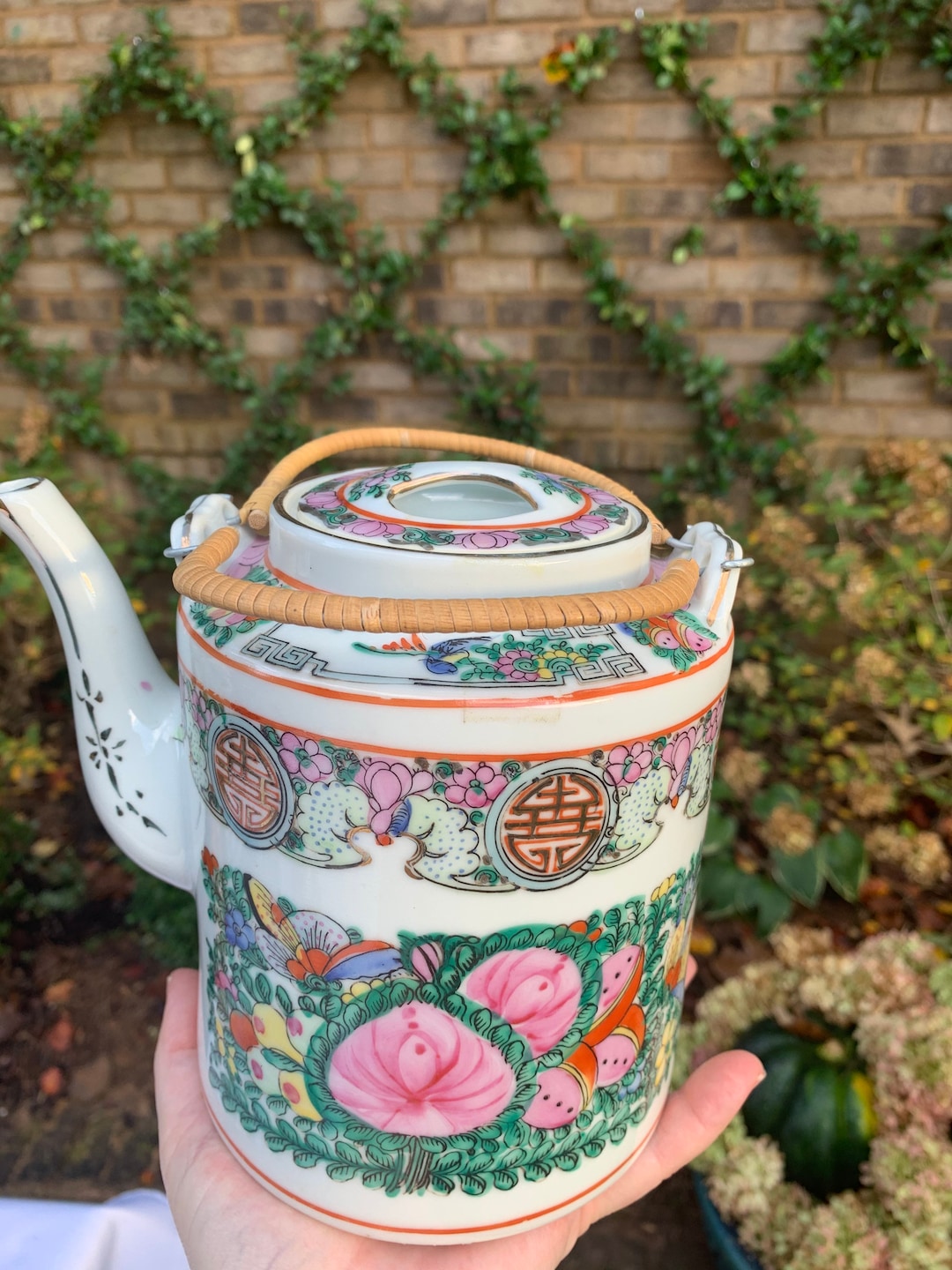 Rose Canton Rose Medallion Tea Set Rose Famille Chinese Export Tea ...