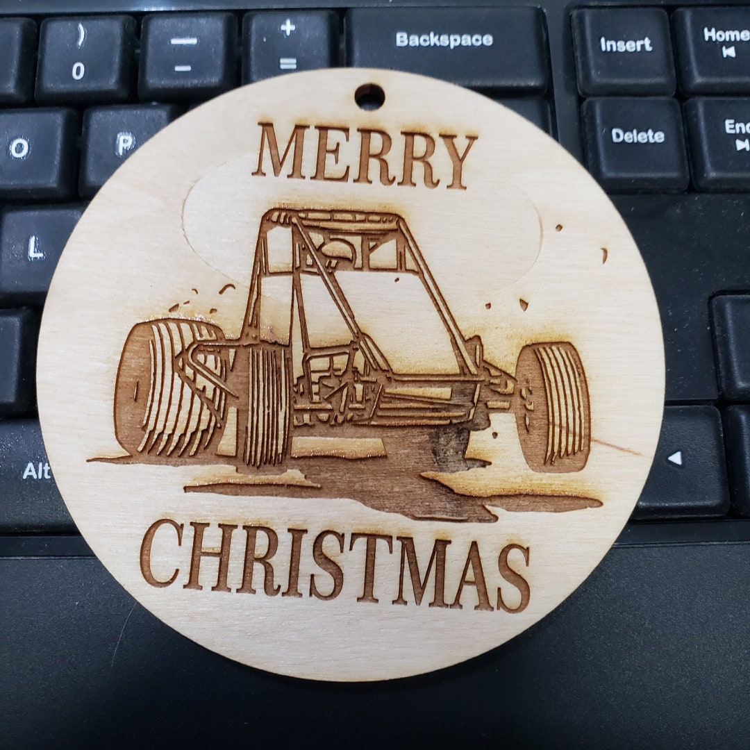 Non Wing Sprint Car Christmas Ornament - Etsy