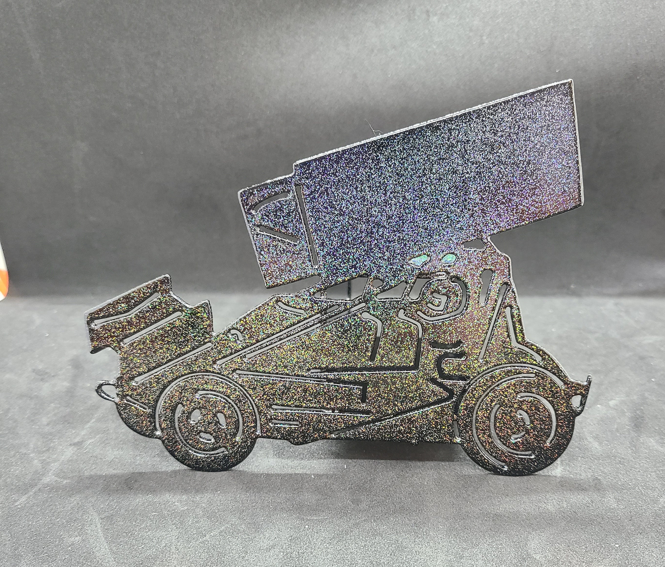 Winged Sprint Car Hitch Cover - Etsy