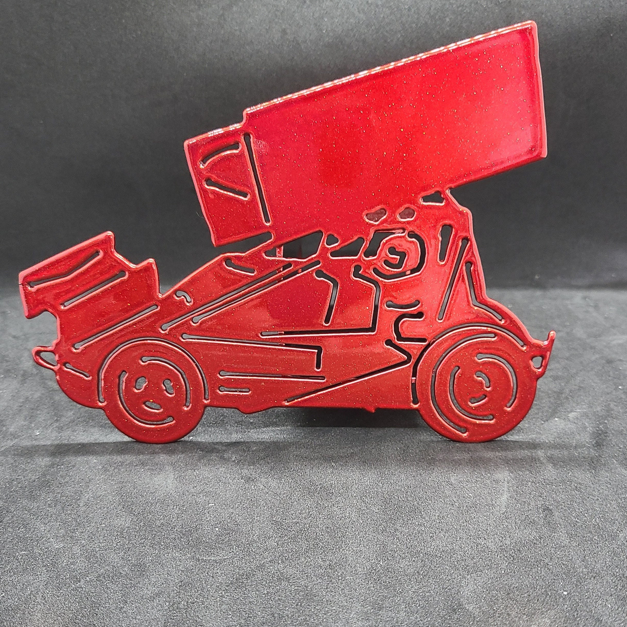 Winged Sprint Car Hitch Cover - Etsy