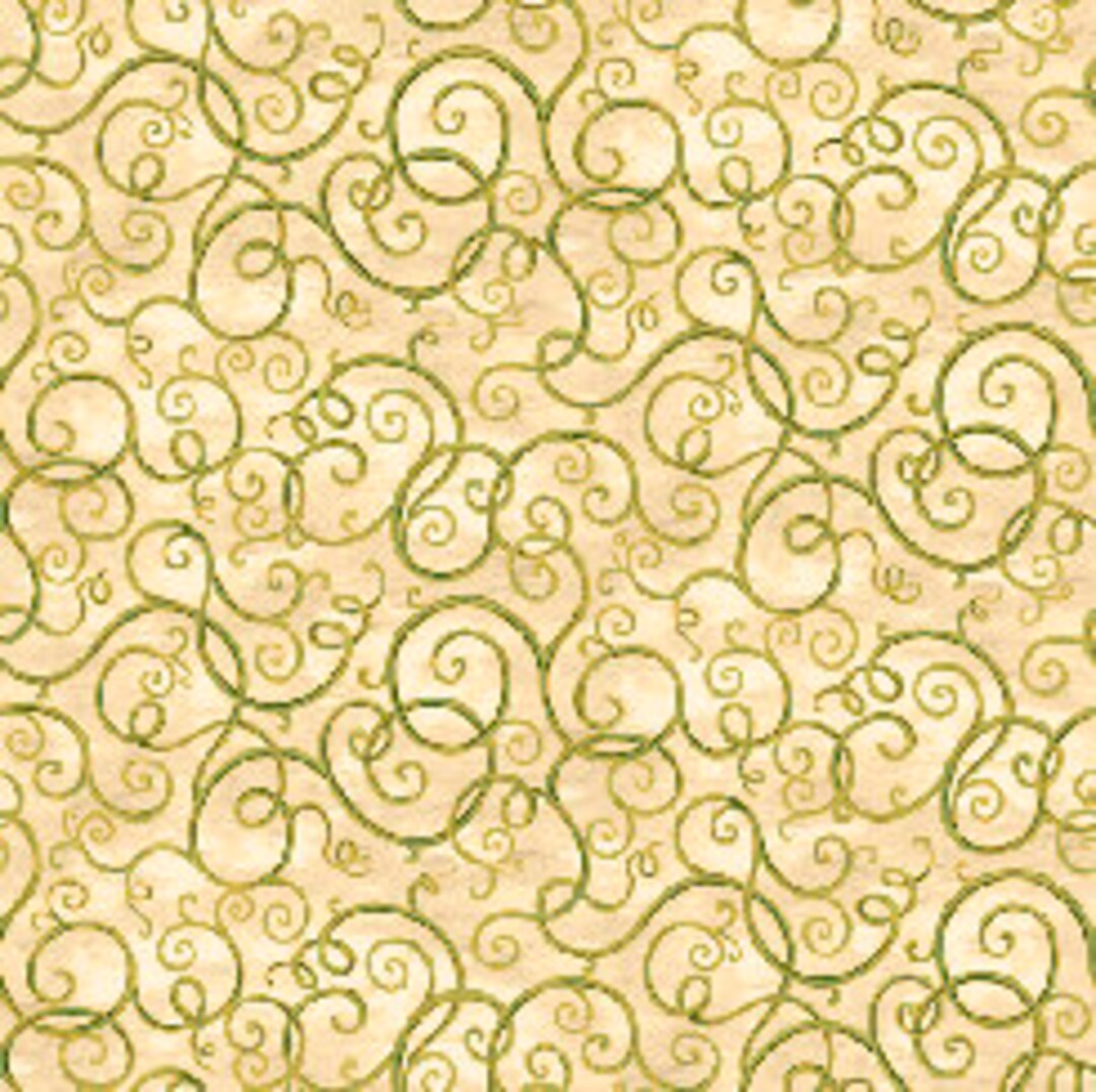 ALWAYS GIVE THANKS Tan Scroll Fabric for Quilting, Crafts, and Much ...