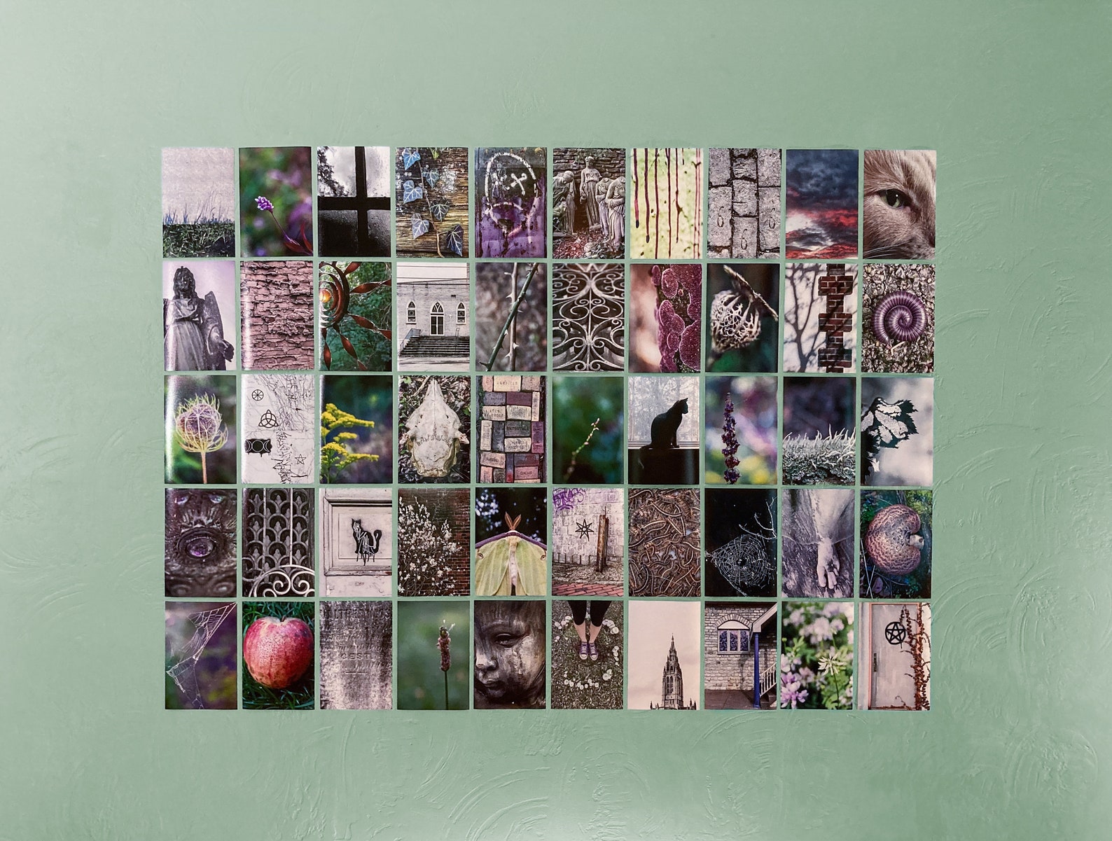 Witchy Wall Collage, Witch Aesthetic Decor Gothic Grunge Prints College ...