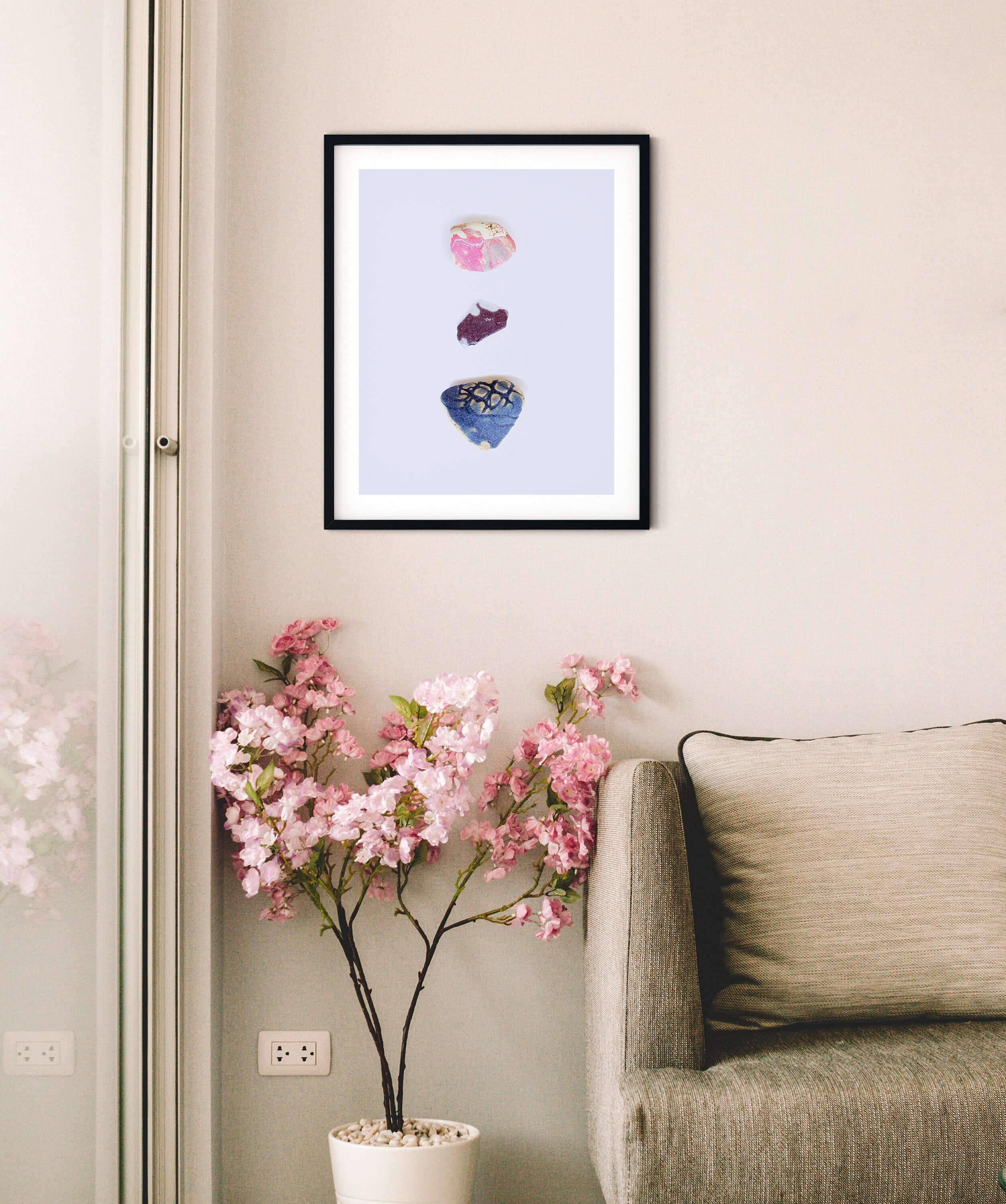 Subtle Pride Wall Art, Bi Pride Flag, Subtle Bisexual Print, Pride ...