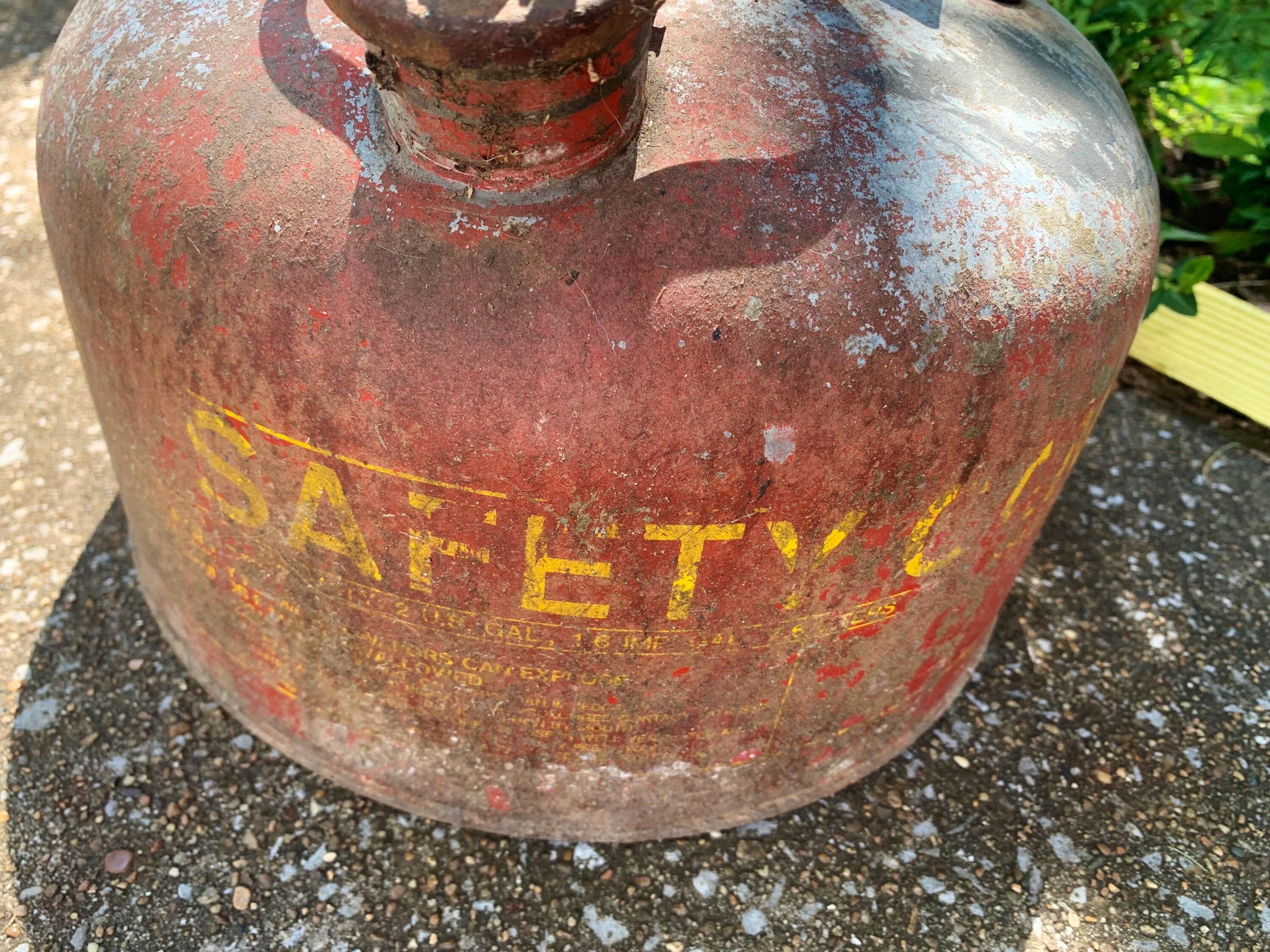 Extremely Old “safety Can” Gas Can From Yesteryear - Etsy