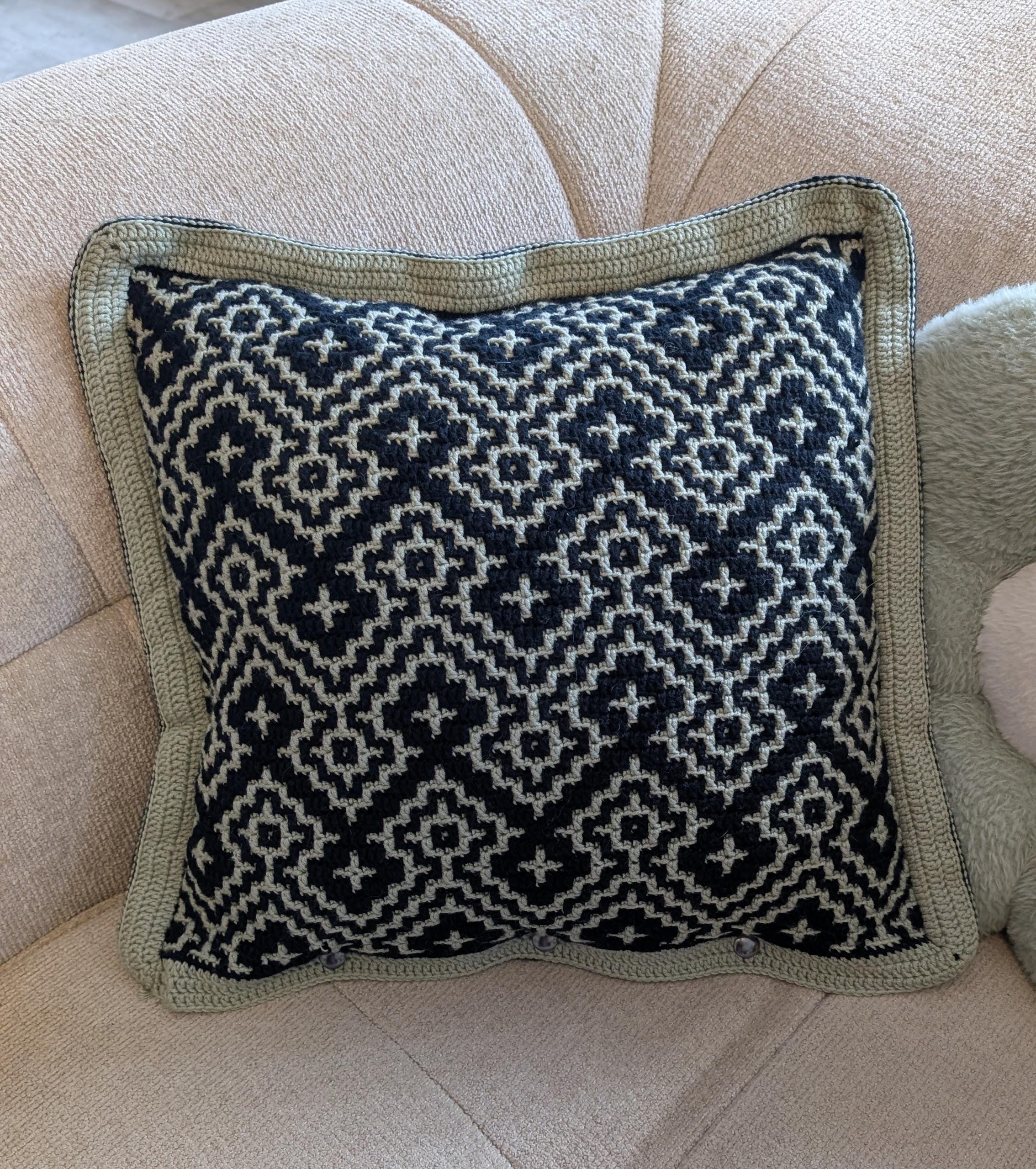 TESSERA Mosaic Crochet Pattern - Etsy