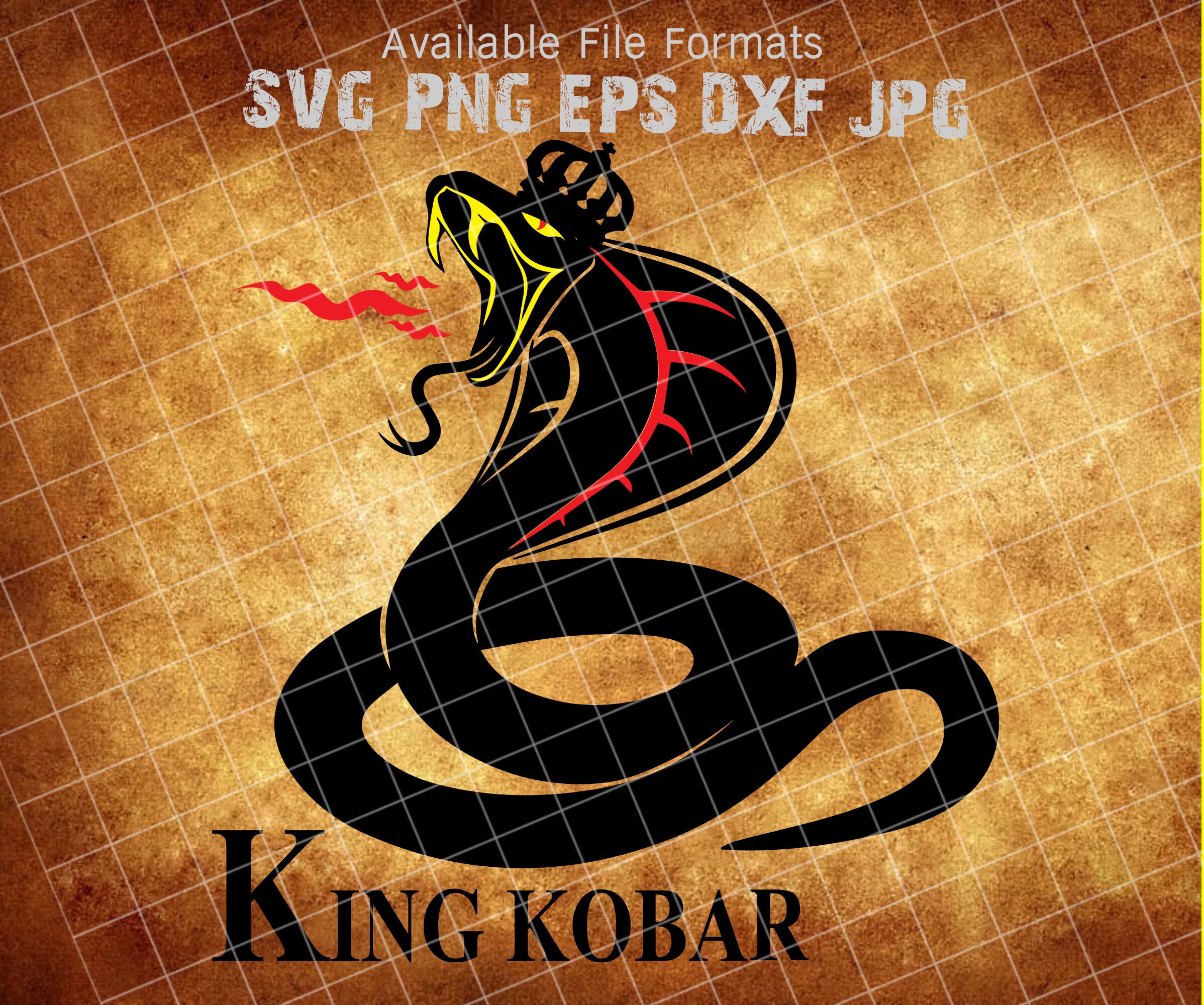 Cobra Cut Files for Silhouette King Cobra Png Eps Cobra Vector Cobra ...