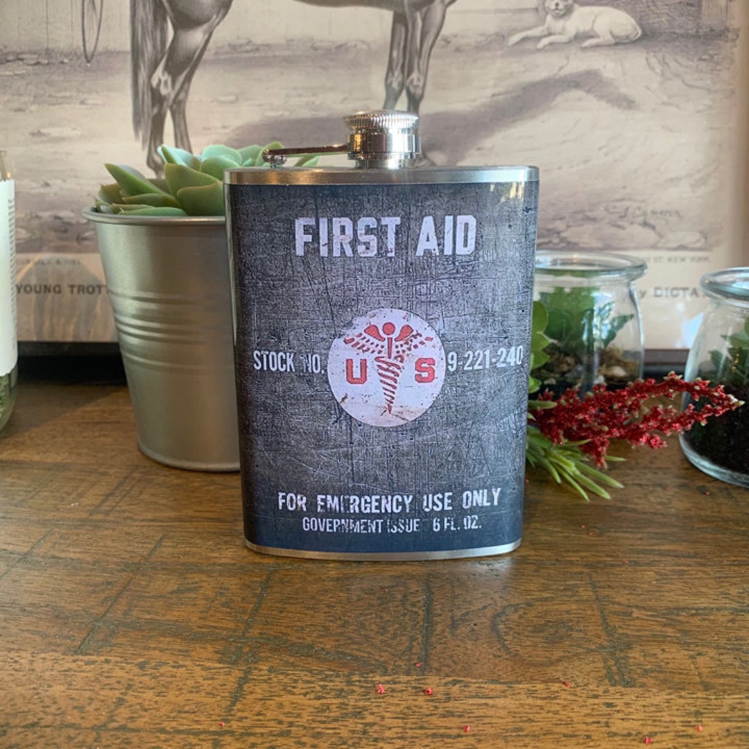 First Aid Flask - Etsy