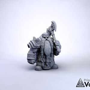 Dwarf Hero Miniature for Dungeons & Dragons, Tabletop RPG, Kings of War ...