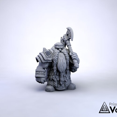 Dwarf Monk Miniature for Dungeons & Dragons Tabletop RPG - Etsy