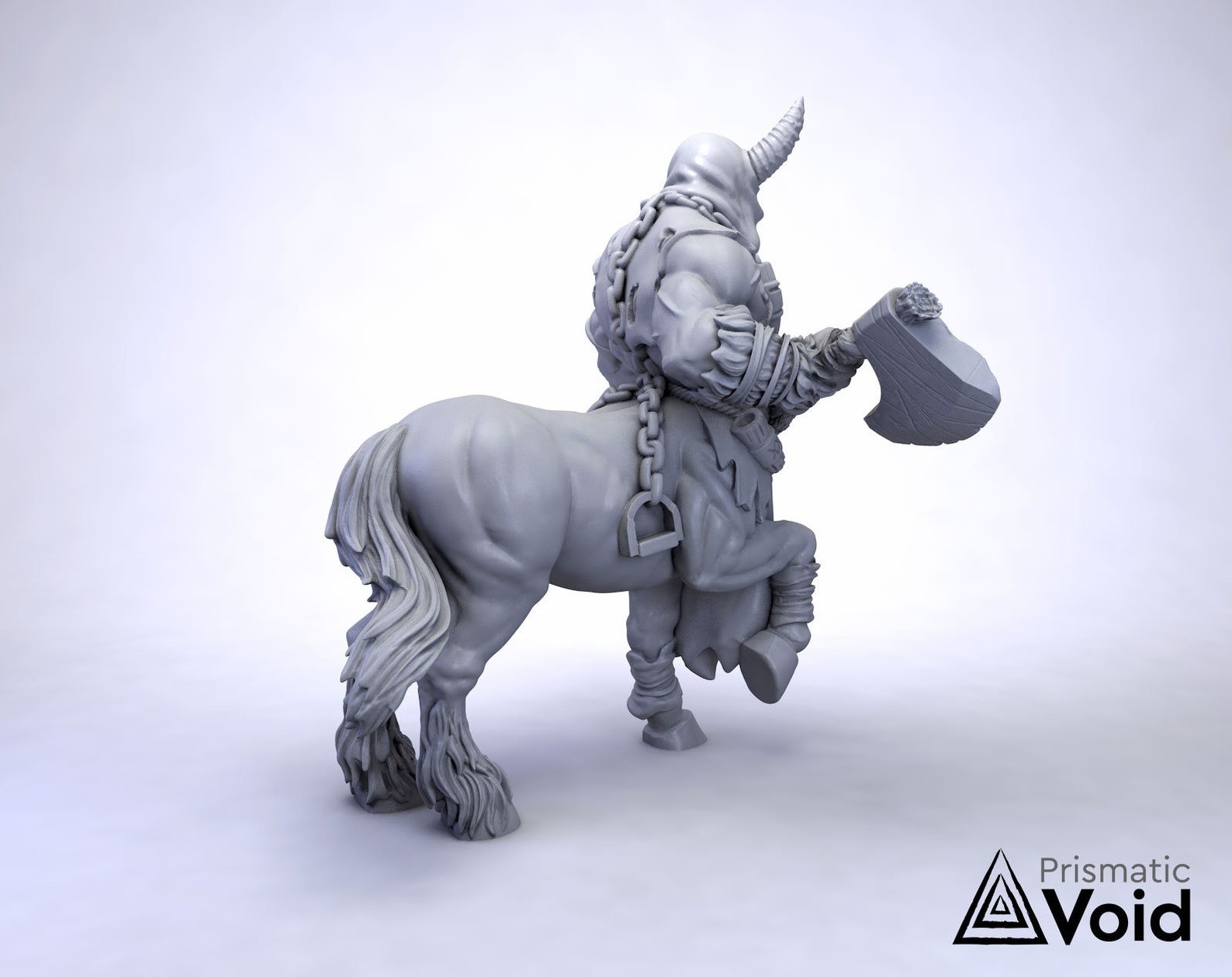 Chaos Centaur / Centigor Miniature for Dungeons & Dragons - Etsy