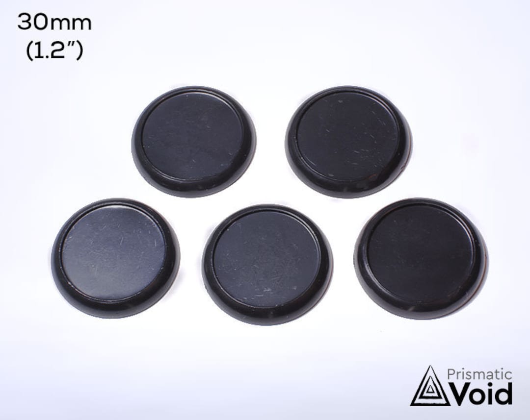 Round Lipped Plastic Bases 30mm / 40mm 1.2 / 1.6 - Etsy