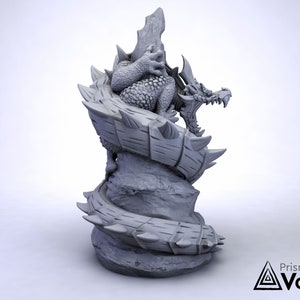Drake - Miniature for Dungeons & Dragons, Tabletop RPG, Kings of War - Etsy