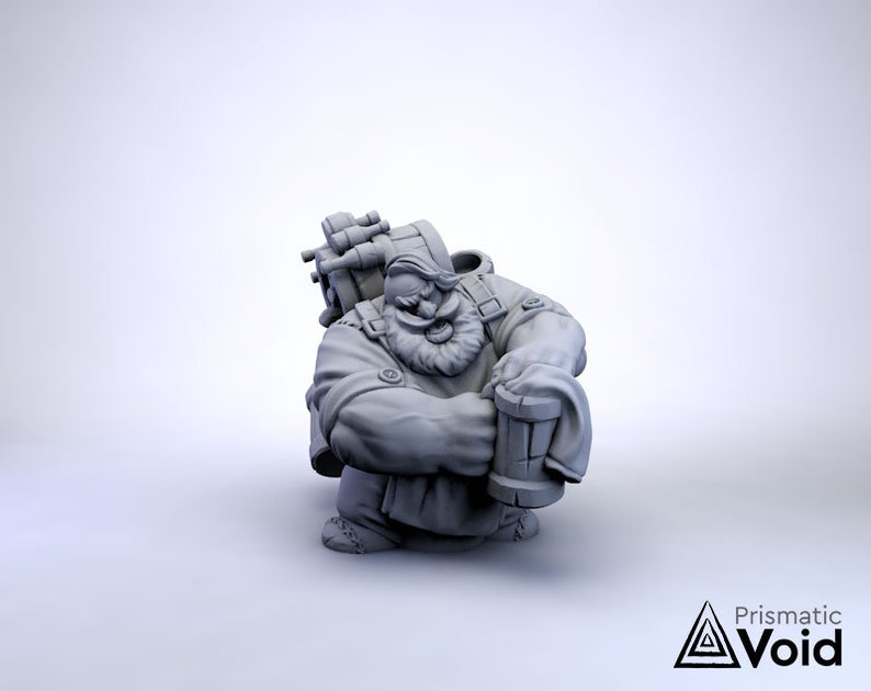 Dwarf Brewer - Miniature for Dungeons & Dragons, Tabletop RPG, Kings of ...