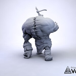 Undead Ogre Zombie - Miniature for Dungeons & Dragons, Tabletop RPG ...