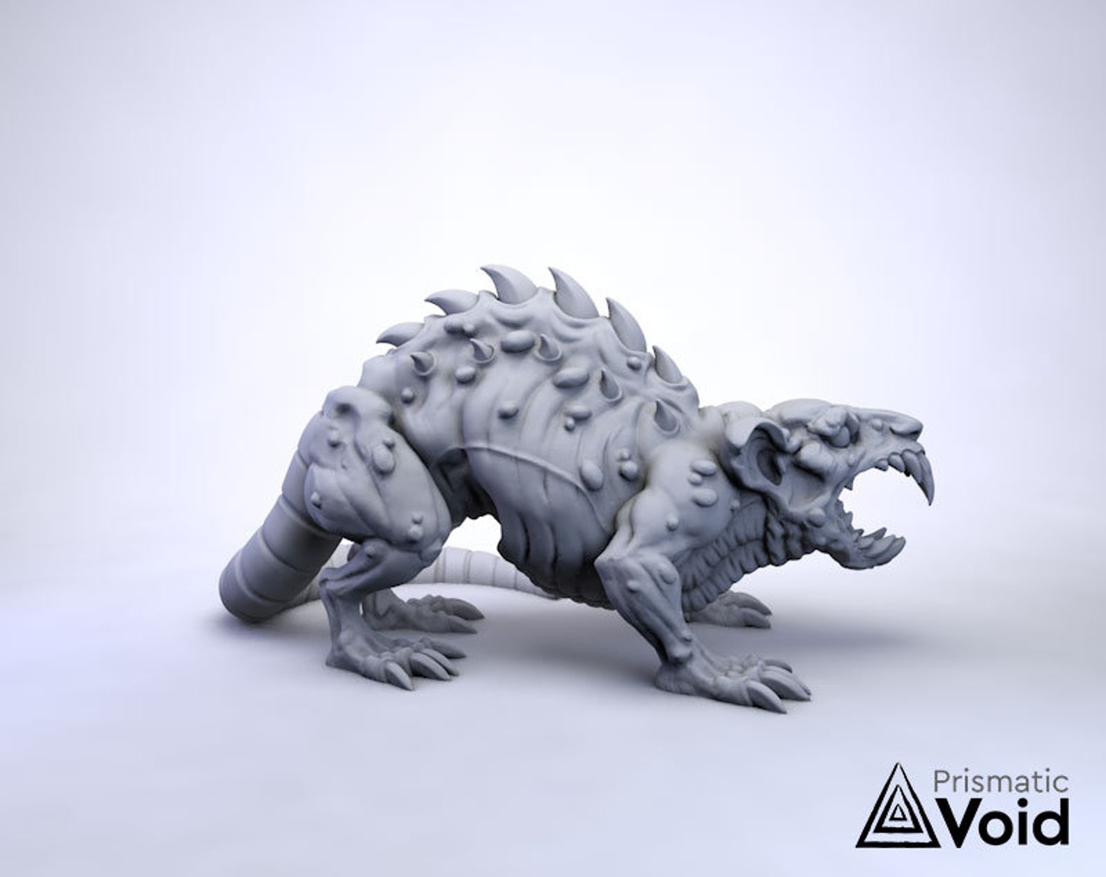 Giant Dire Rat variant Sizes Miniature for Dungeons & - Etsy