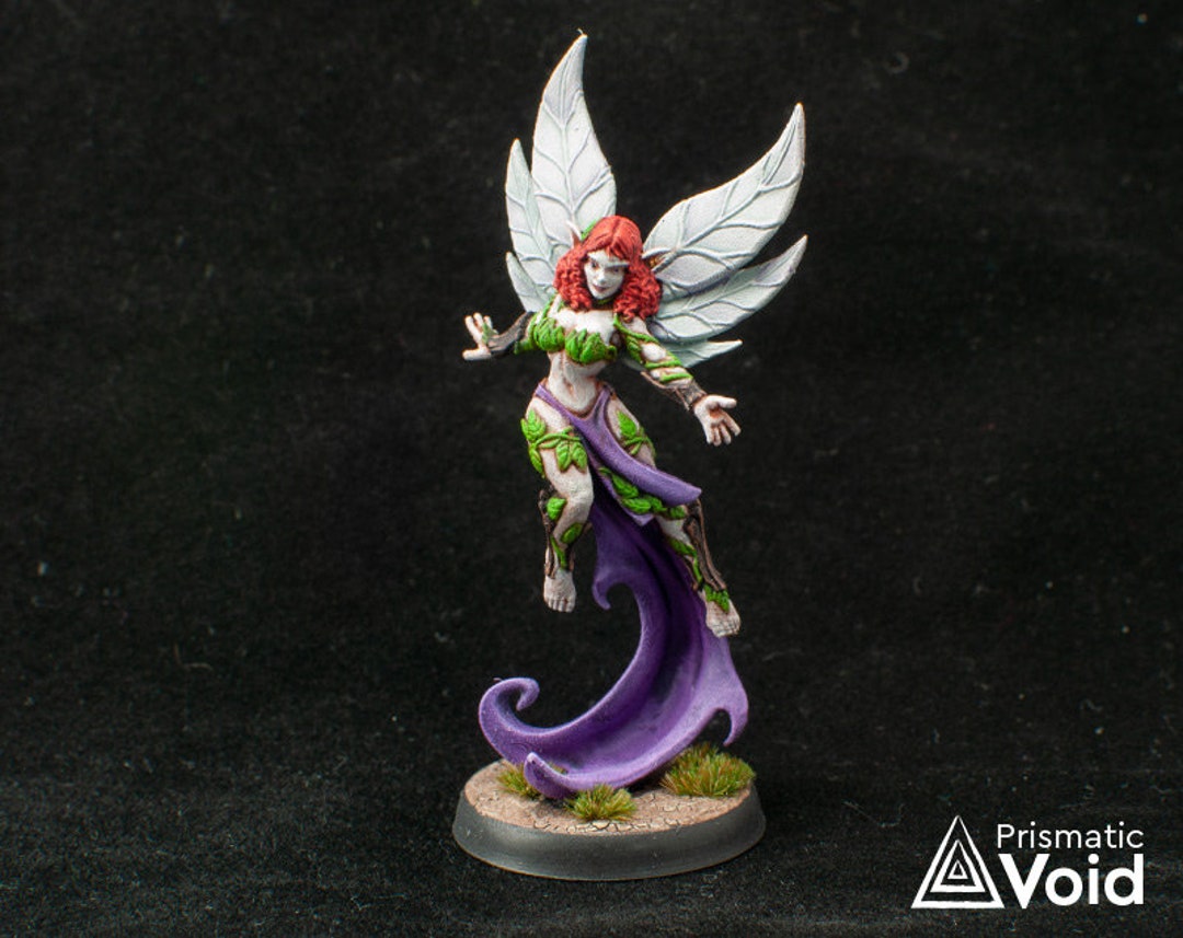 Winged Faerie / Fey / Dryad - Miniature for Dungeons & Dragons, RPG - Etsy