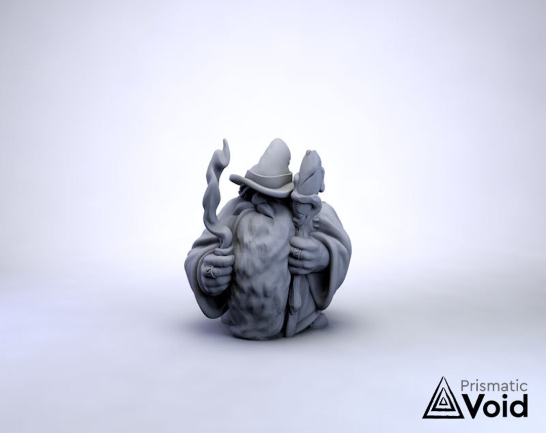 Dwarf Wizard Miniature for Dungeons & Dragons, Tabletop RPG 5E - Etsy