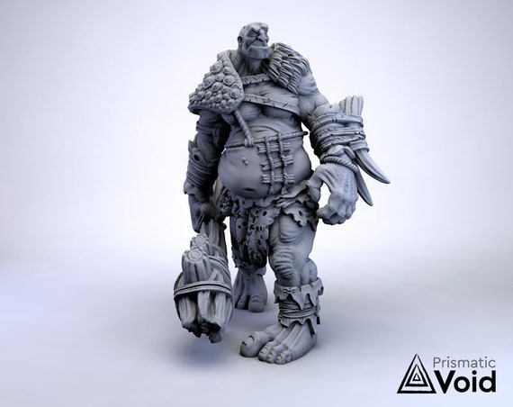 Hill Giant Elder / Mega-giant Miniature for Dungeons & - Etsy