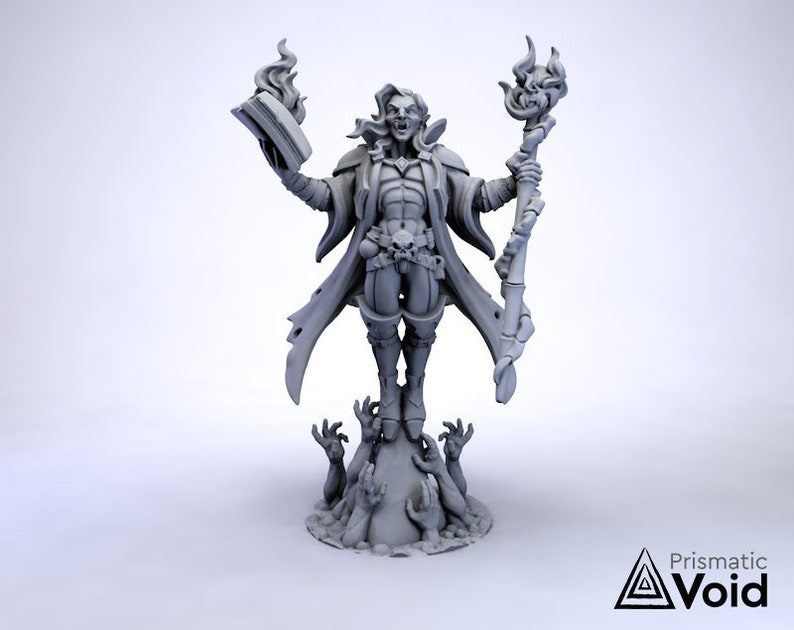Vampire Lord With a Spawn Servant Miniatures for Dungeons & - Etsy