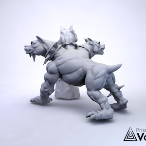 Cerberus - Miniature for Dungeons & Dragons, Tabletop RPG - Etsy