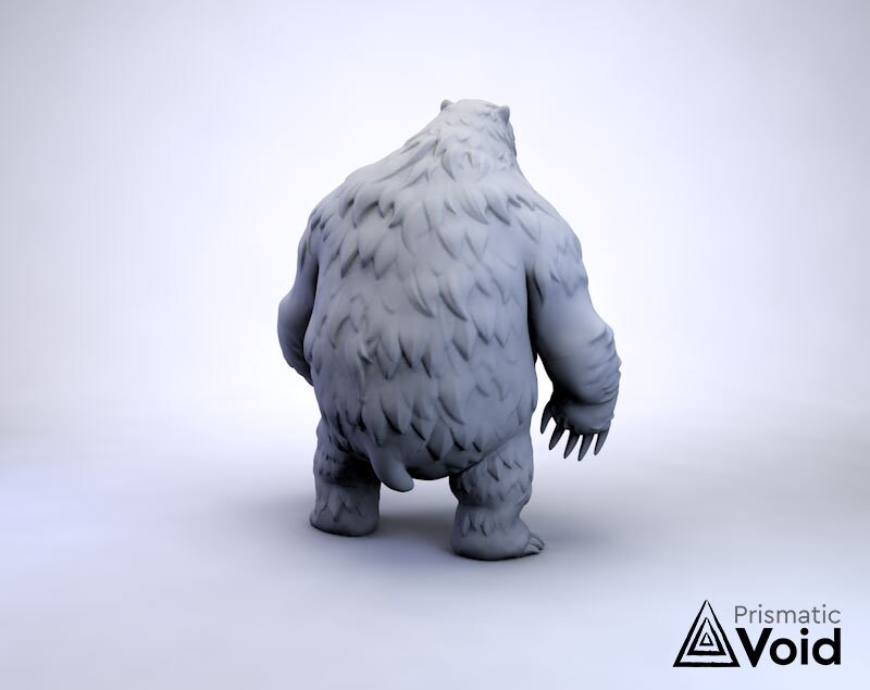 Grizzly Bear / Ice Bear / Magma Bear - Miniature for Dungeons & Dragons ...