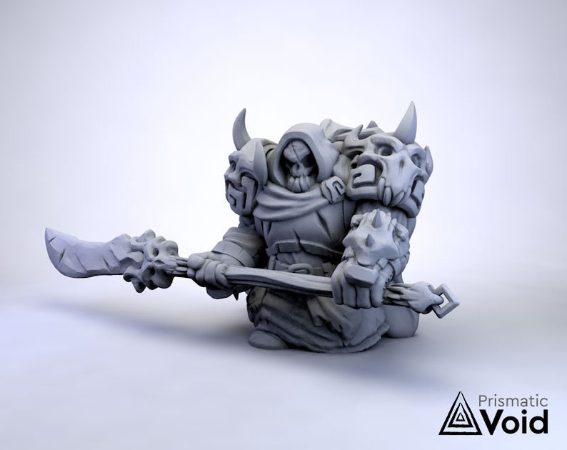 Dwarf Death Knight - Miniature for Dungeons & Dragons, Tabletop RPG ...