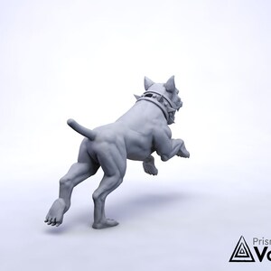 Veteran Gladiator With Dogs - Miniature for Dungeons & Dragons ...