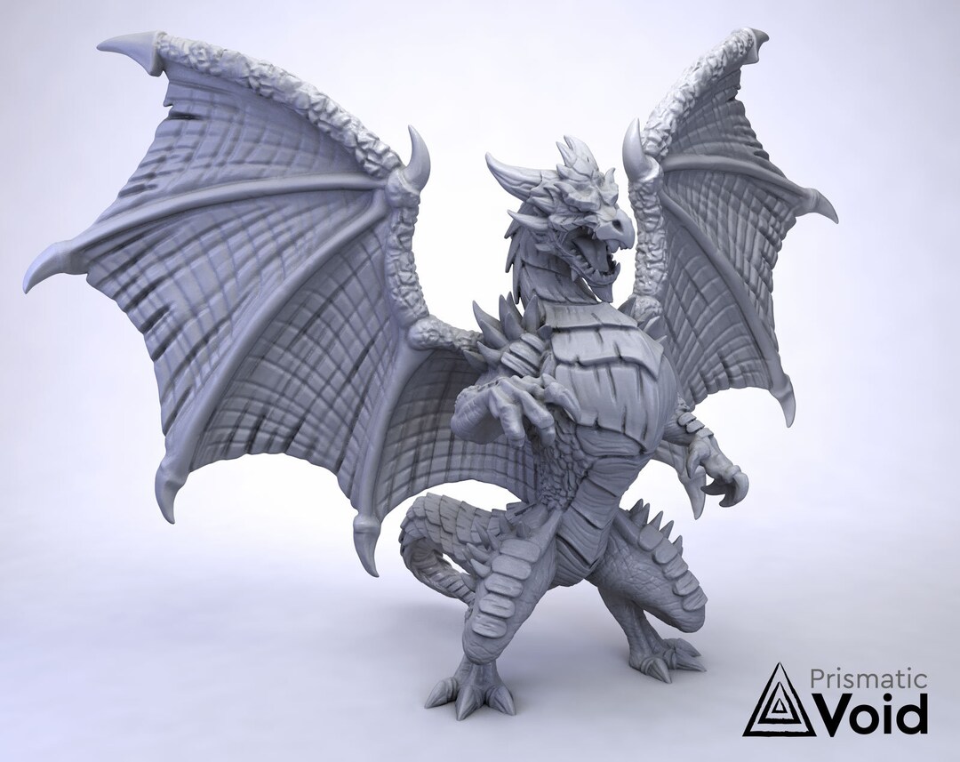 Red Dragon (variant Sizes)- Miniature for Dungeons & Dragons, Tabletop ...