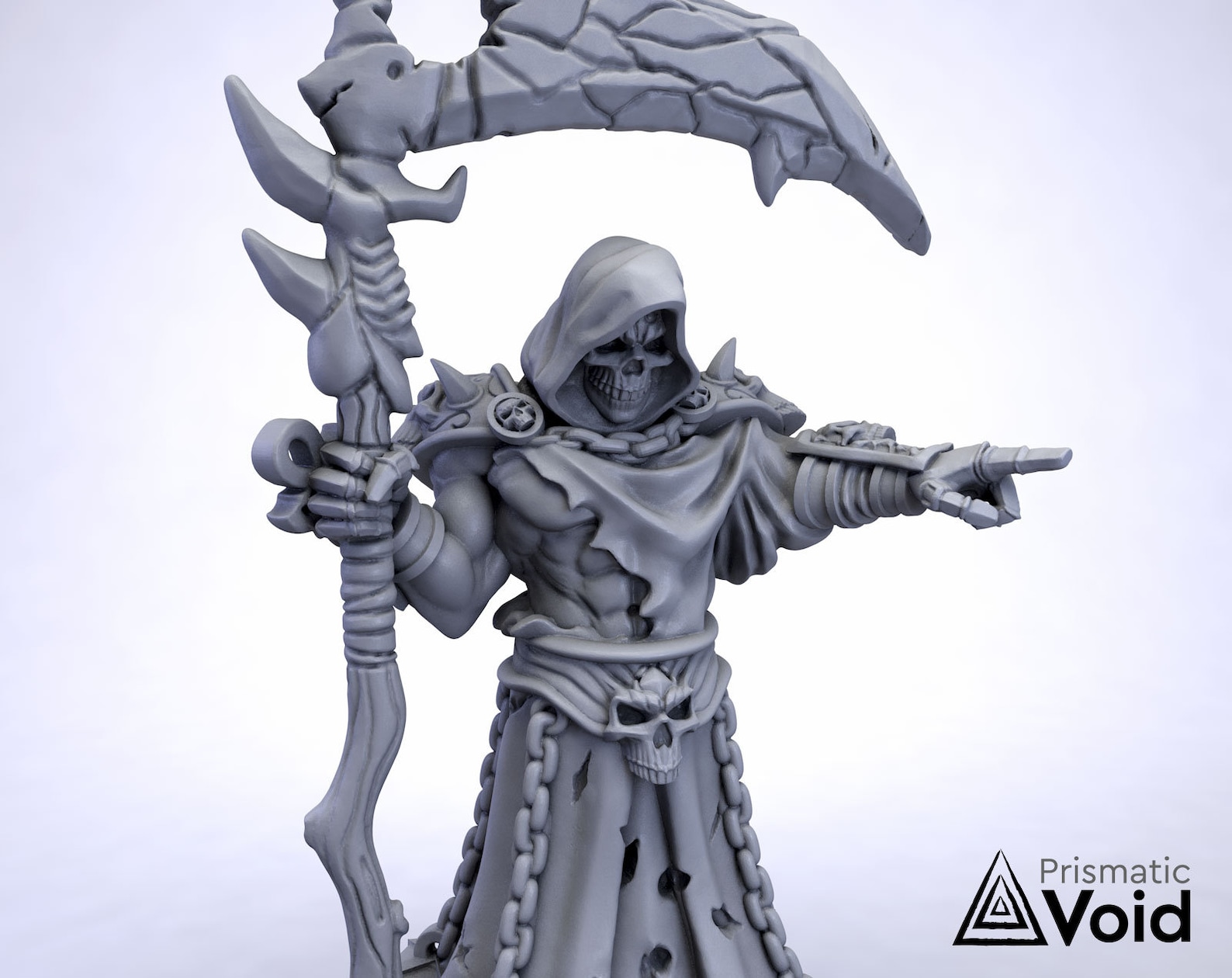 DEATH / Hades / Grim Reaper Miniature for Dungeons & Dragons - Etsy