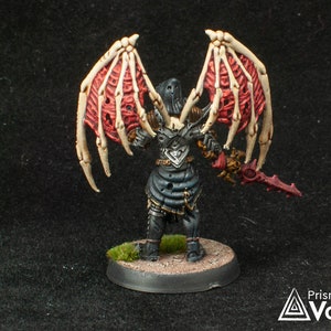 Fallen Angel / Demon / Necromancer Miniature for Dungeons & - Etsy