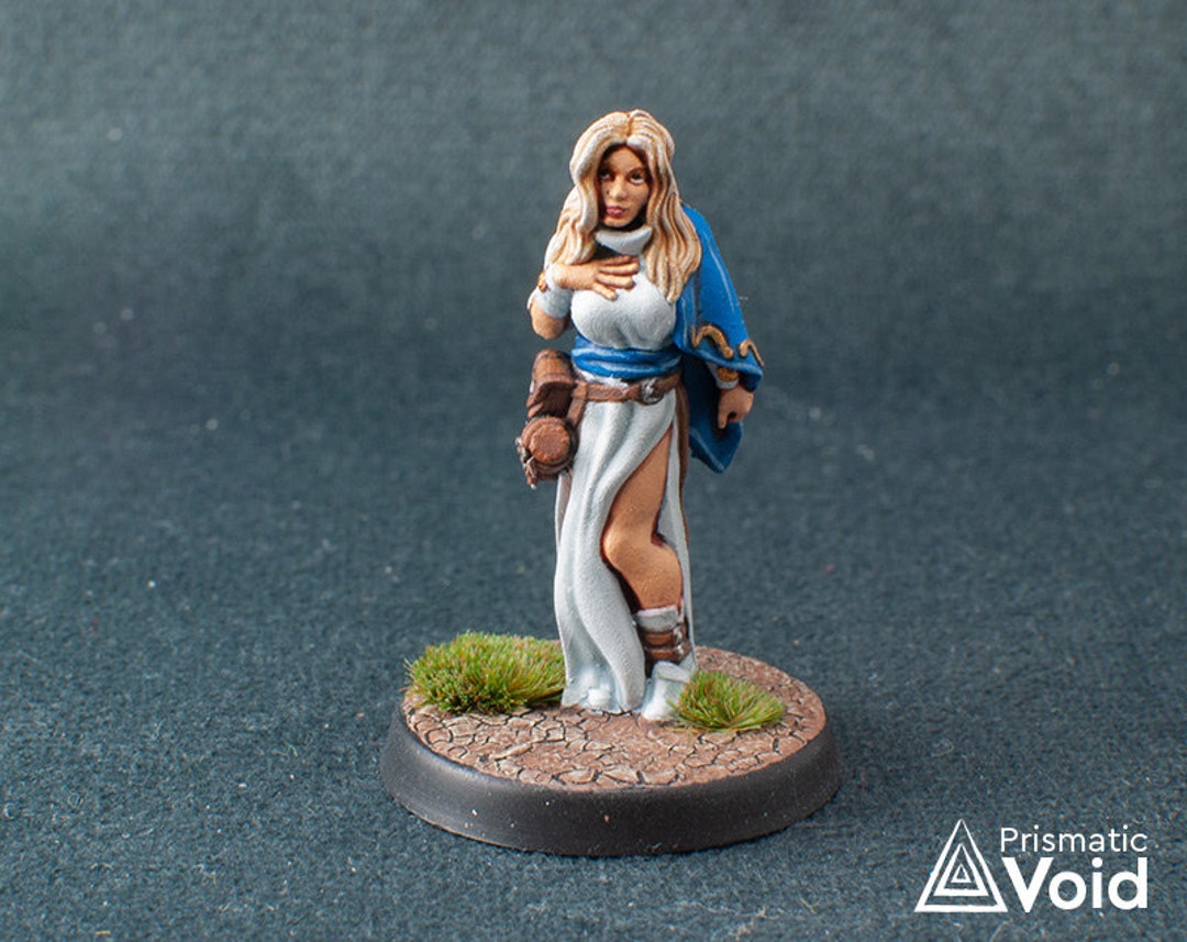 Female Cleric / Healer - Miniature for Dungeons & Dragons, Tabletop RPG ...