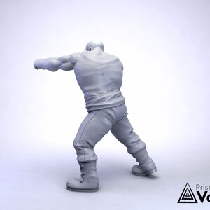 Human Brawler / Boxing Fighter (variants) - Miniature for Dungeons ...