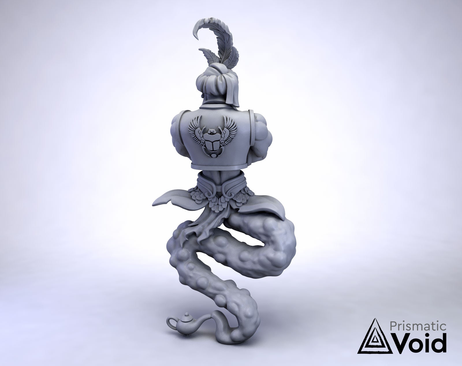 Djinni / Genie / Air Elemental Miniature for Dungeons & - Etsy