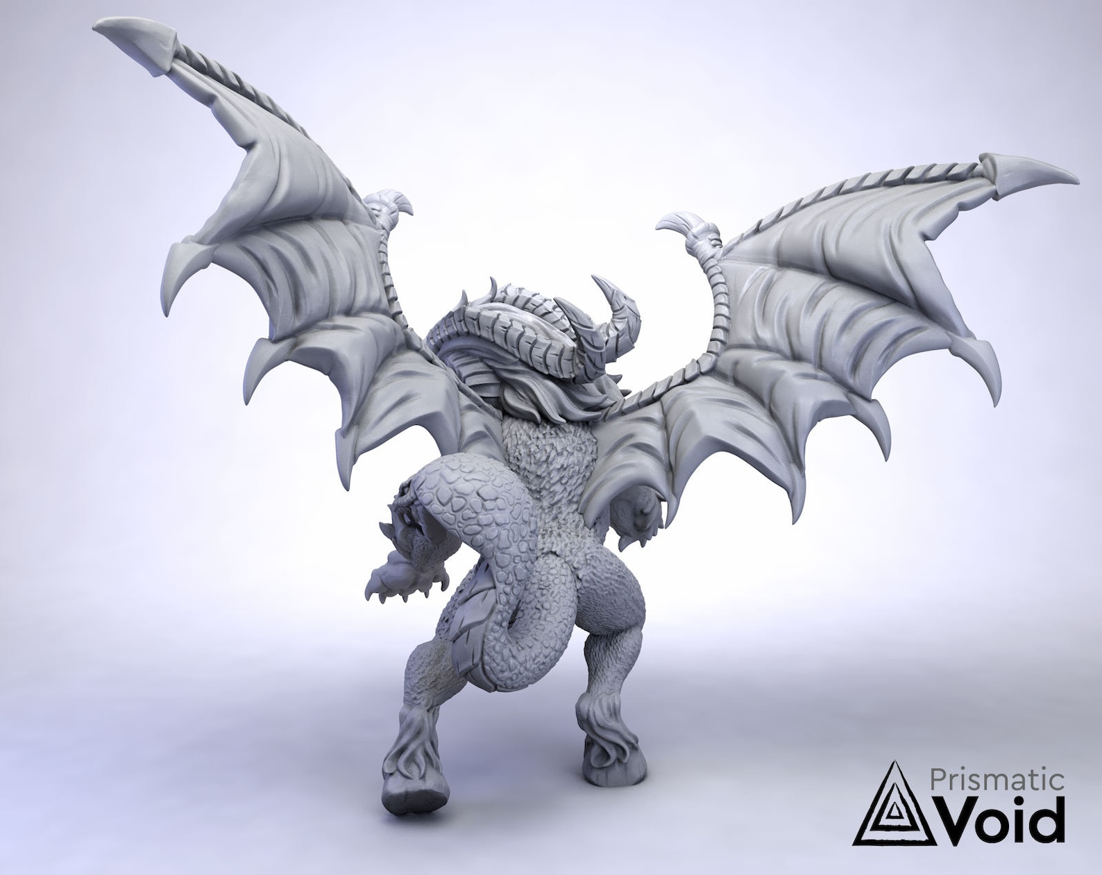 Chimera Miniature for Dungeons & Dragons Tabletop RPG - Etsy