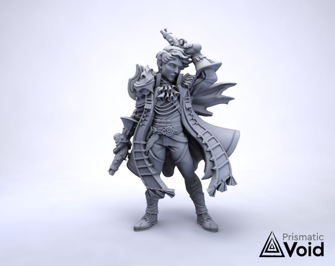 Swashbuckler / Privateer / Rogue - Miniature for Dungeons & Dragons ...