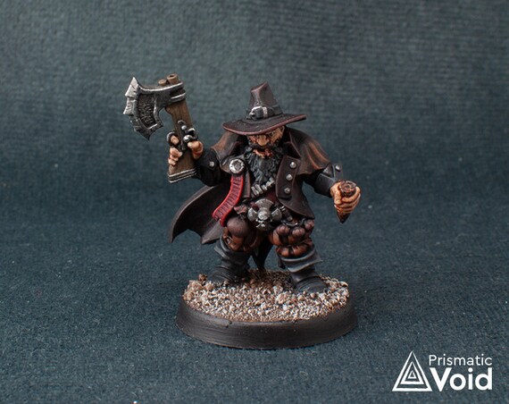 Dwarf Vampire Hunter miniature for Dungeons & Dragons | Etsy