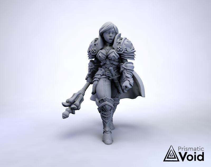 Female Royal Guards Vol. 2 / Paladins / Defenders - Miniatures for ...