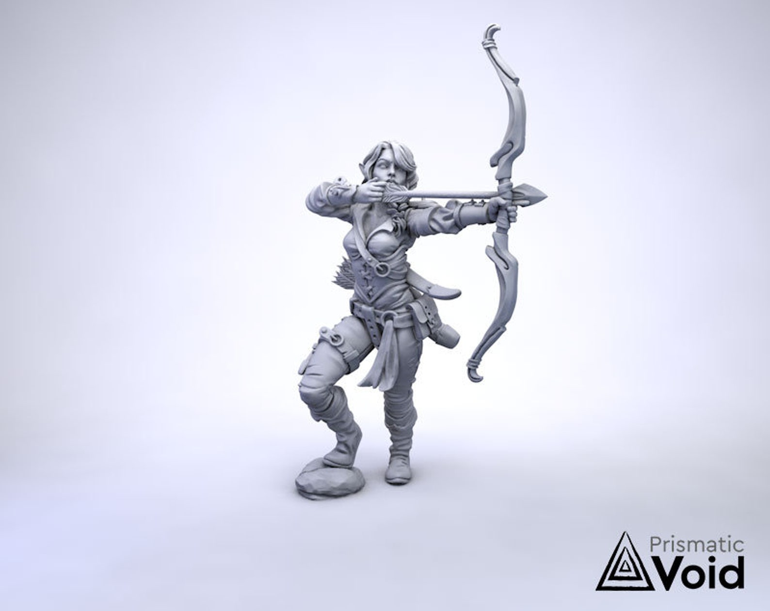 Epic Heroes: Veteran Ranger on a Dire Wolf - Variants - Miniature for ...