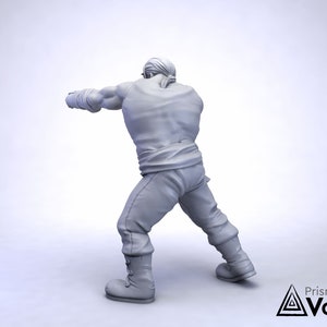 Human Brawler / Boxing Fighter (variants) - Miniature for Dungeons ...