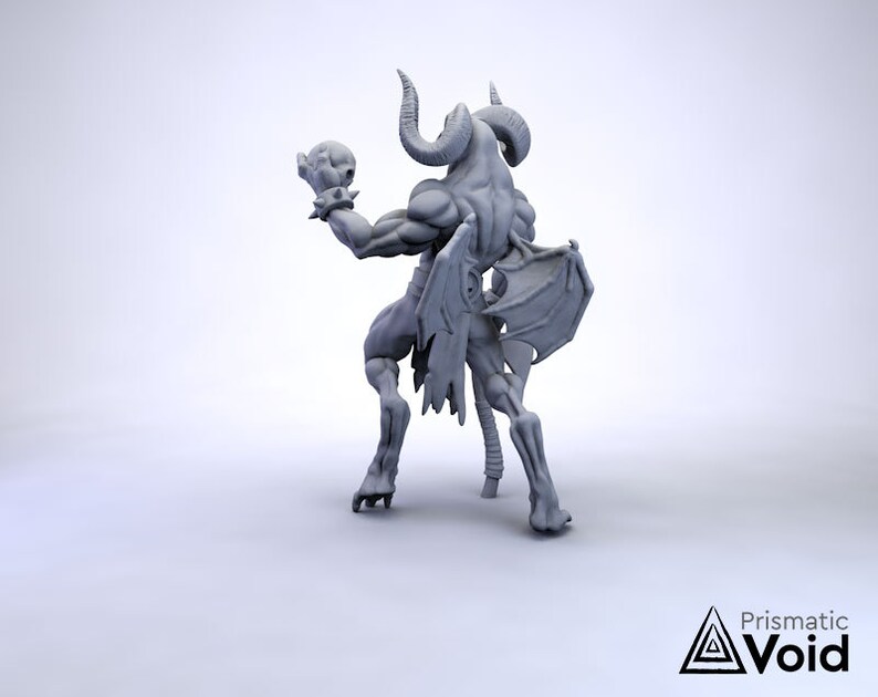 Devilish Overseer Fiend Demon Miniature for Dungeons & - Etsy