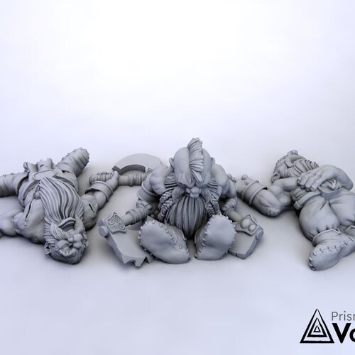 Dwarf Innkeeper Miniature For Dungeons And Dragons Tabletop Etsy
