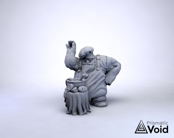 Dead Dwarf Miniature for Tabletop RPGs|Dungeons and Dragons Role ...