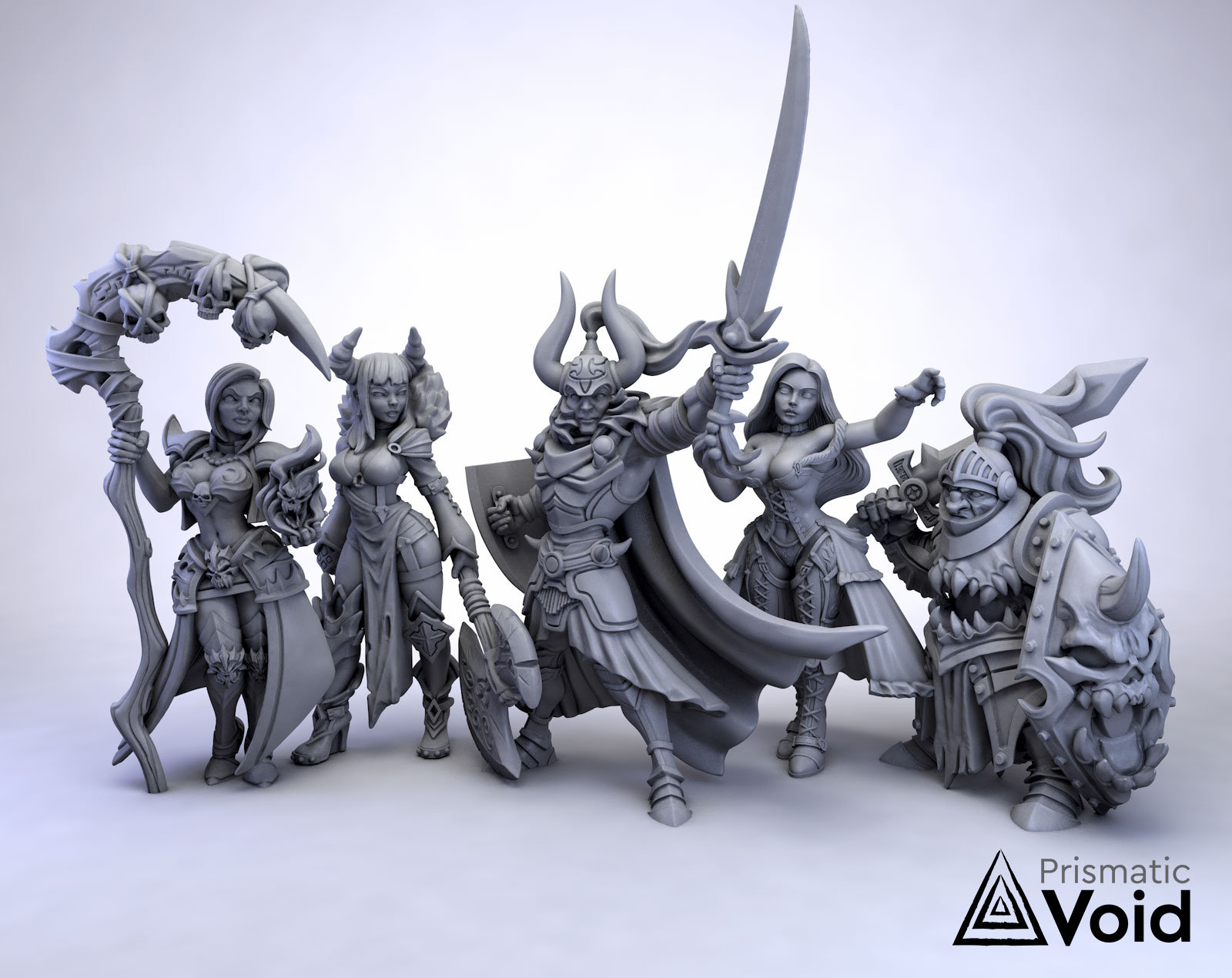 Adventurers Party / Evil Heroes vol. 10 Wizard Barbarian | Etsy