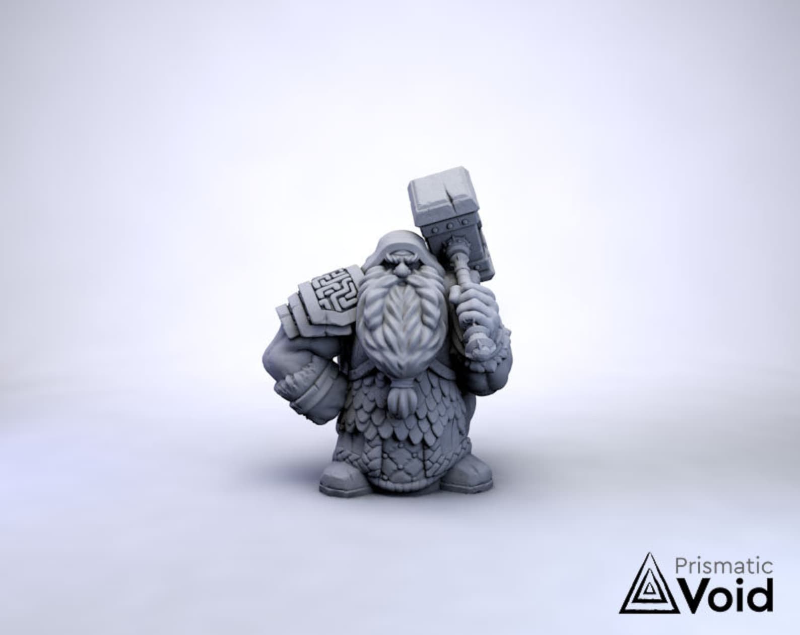 Dwarf Runesmith Miniature for Dungeons & Dragons Tabletop - Etsy