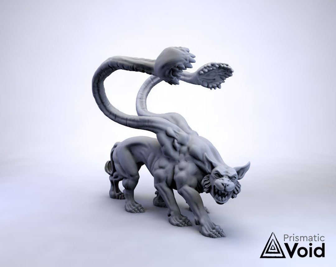 Displace Beast 1 Miniature for Dungeons & Dragons, Tabletop RPG 5E - Etsy