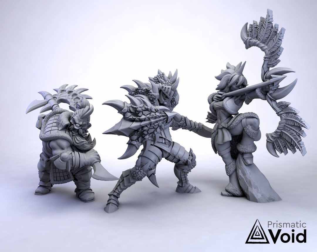 Monster Hunters - Miniatures for Dungeons & Dragons, Tabletop RPG ...